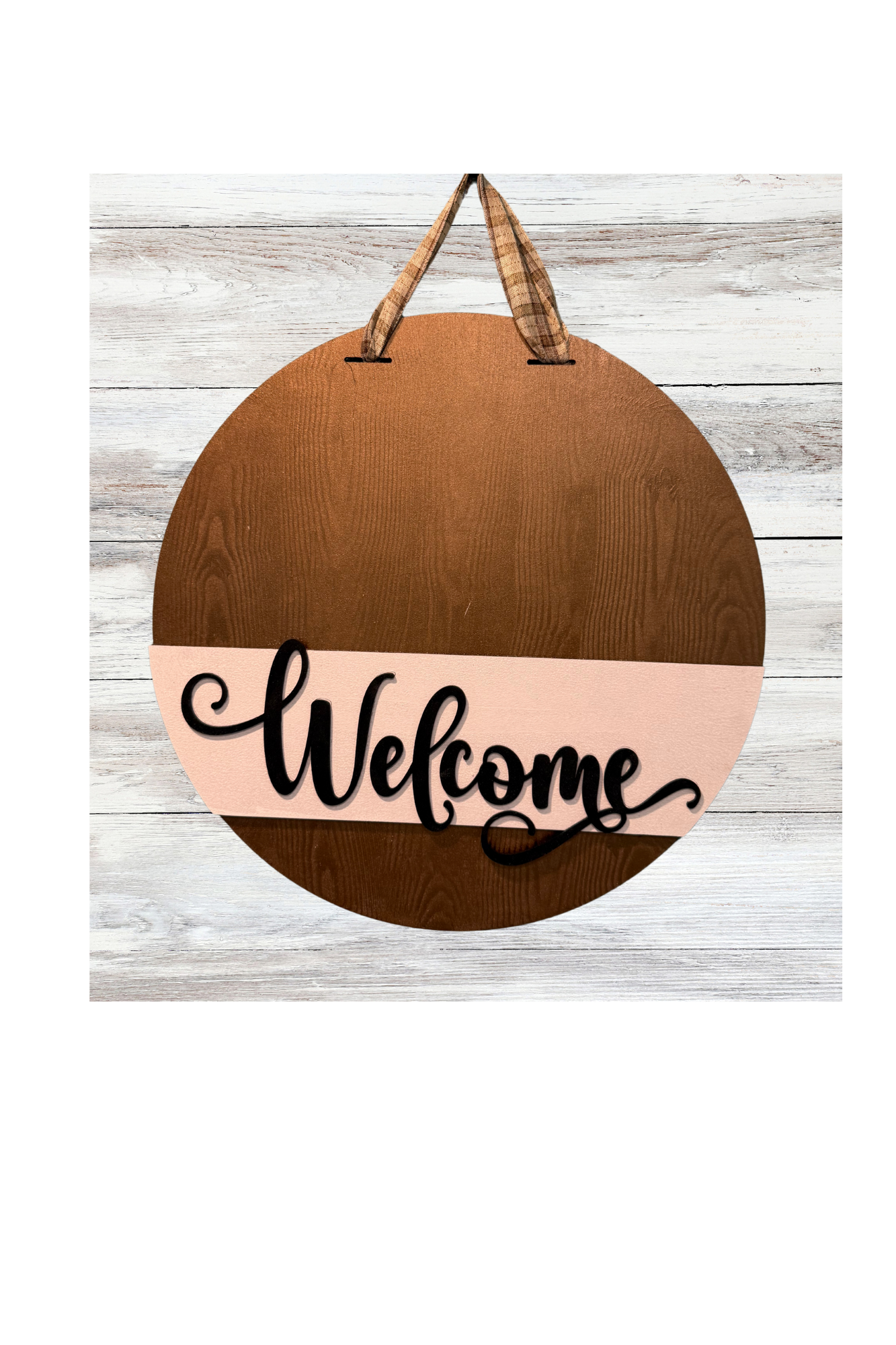 Interchangeable Top and Bottom welcome door sign – Blume Co. Creations